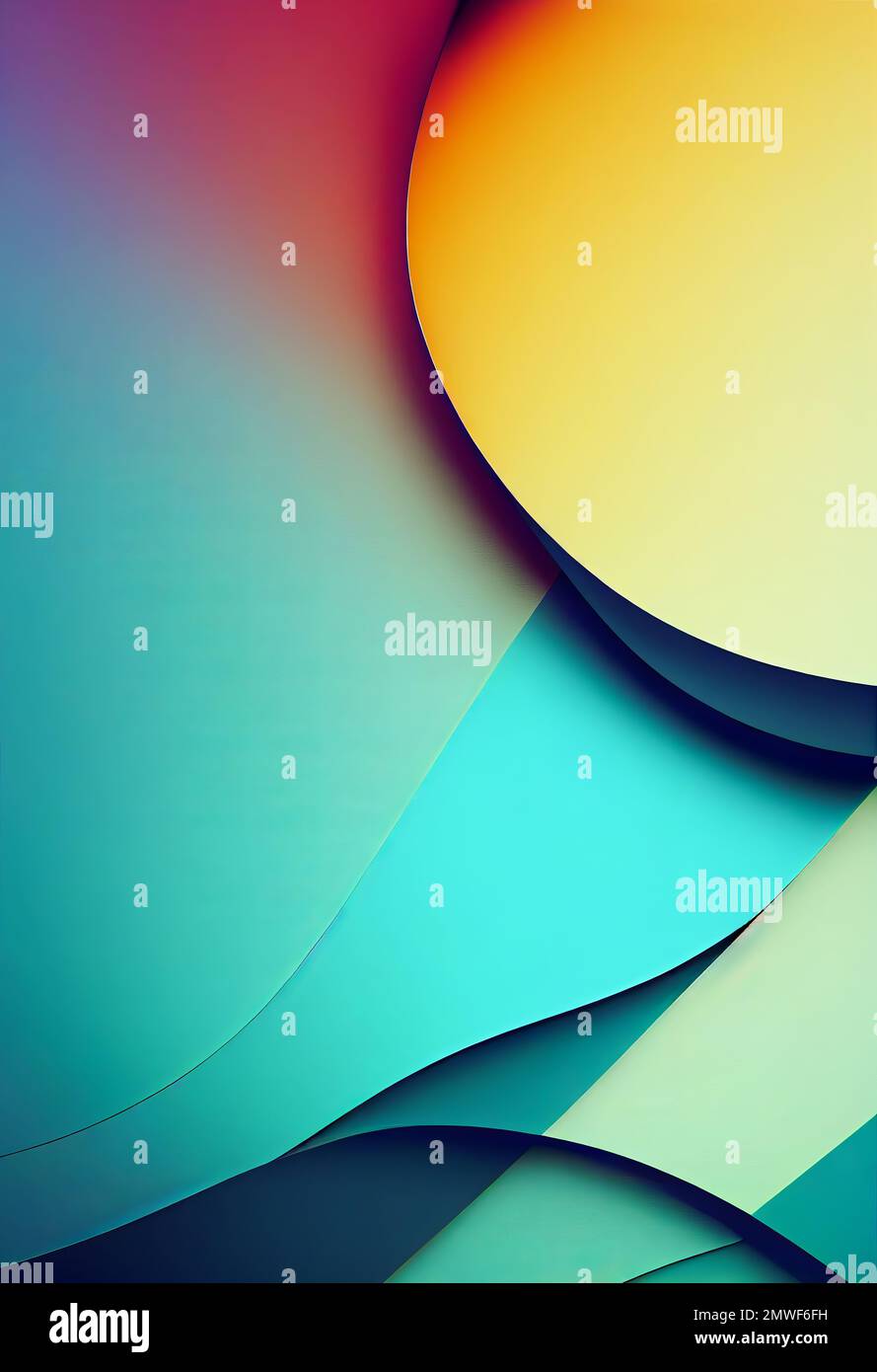 Colorful wavy shapes abstract background. Decorative vertical ... Colorful wavy shapes abstract background. Decorative vertical ...