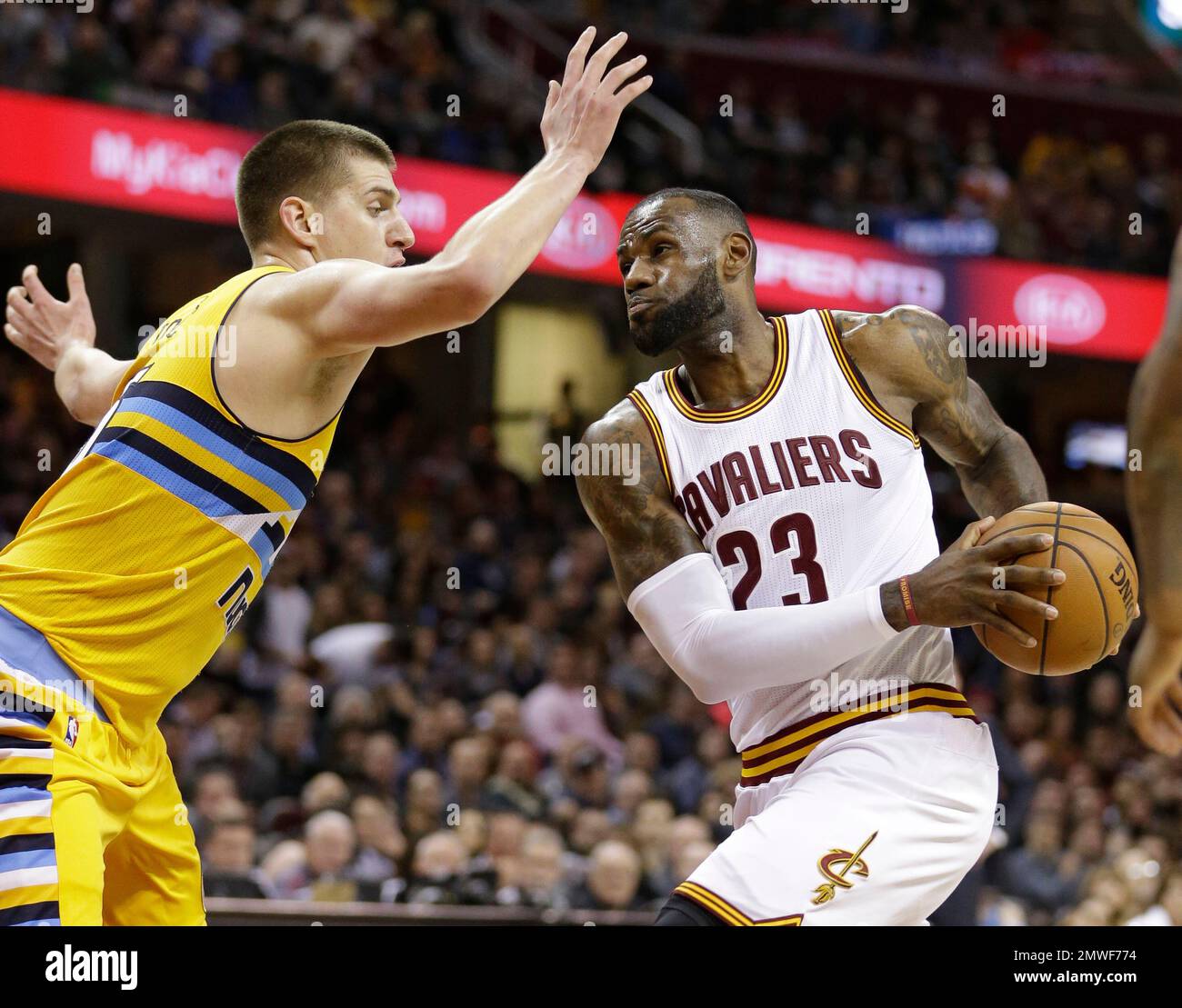 Lebron James First Nba Game