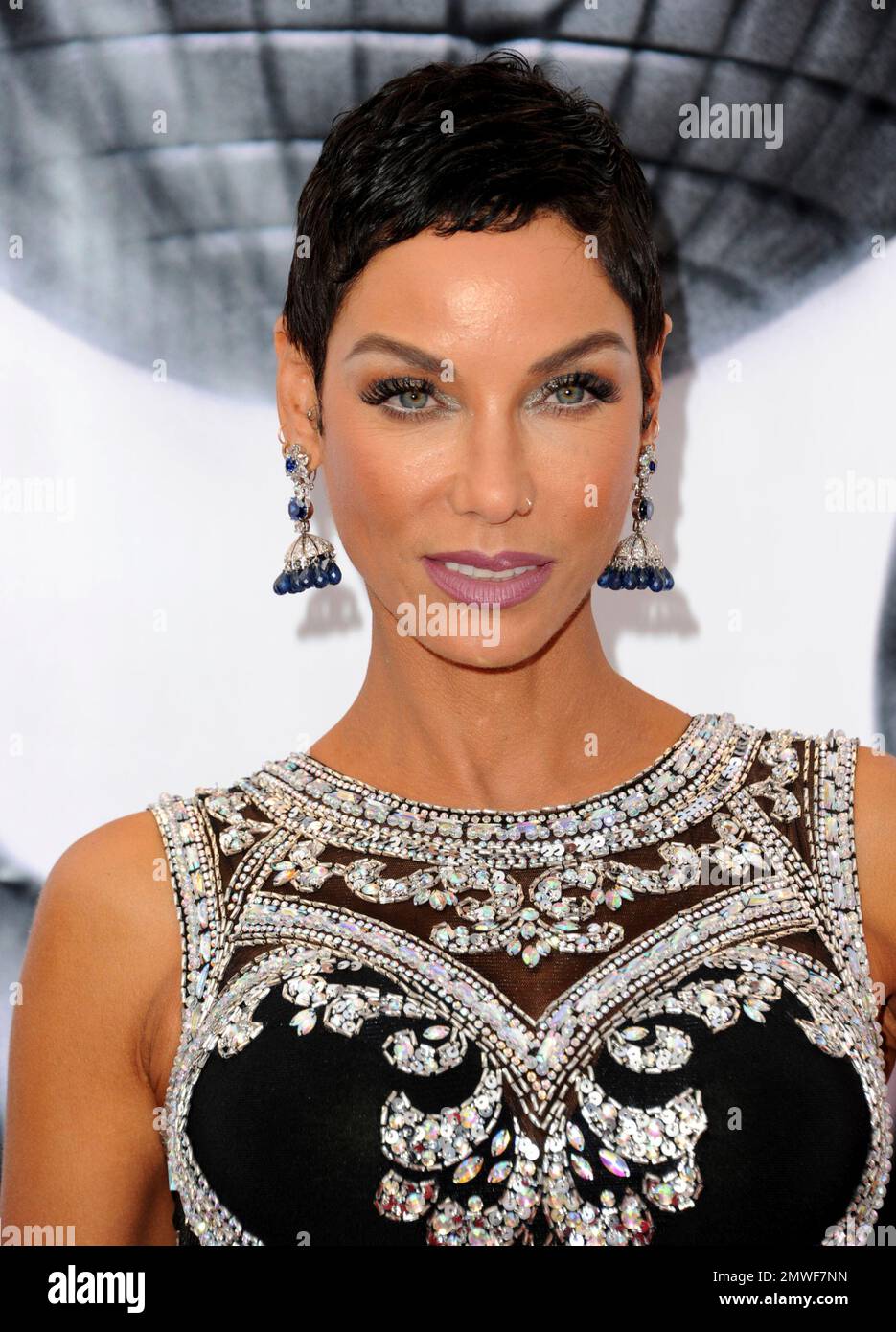 Nicole Murphy arrives at the 48th annual NAACP Image Awards at the ...
