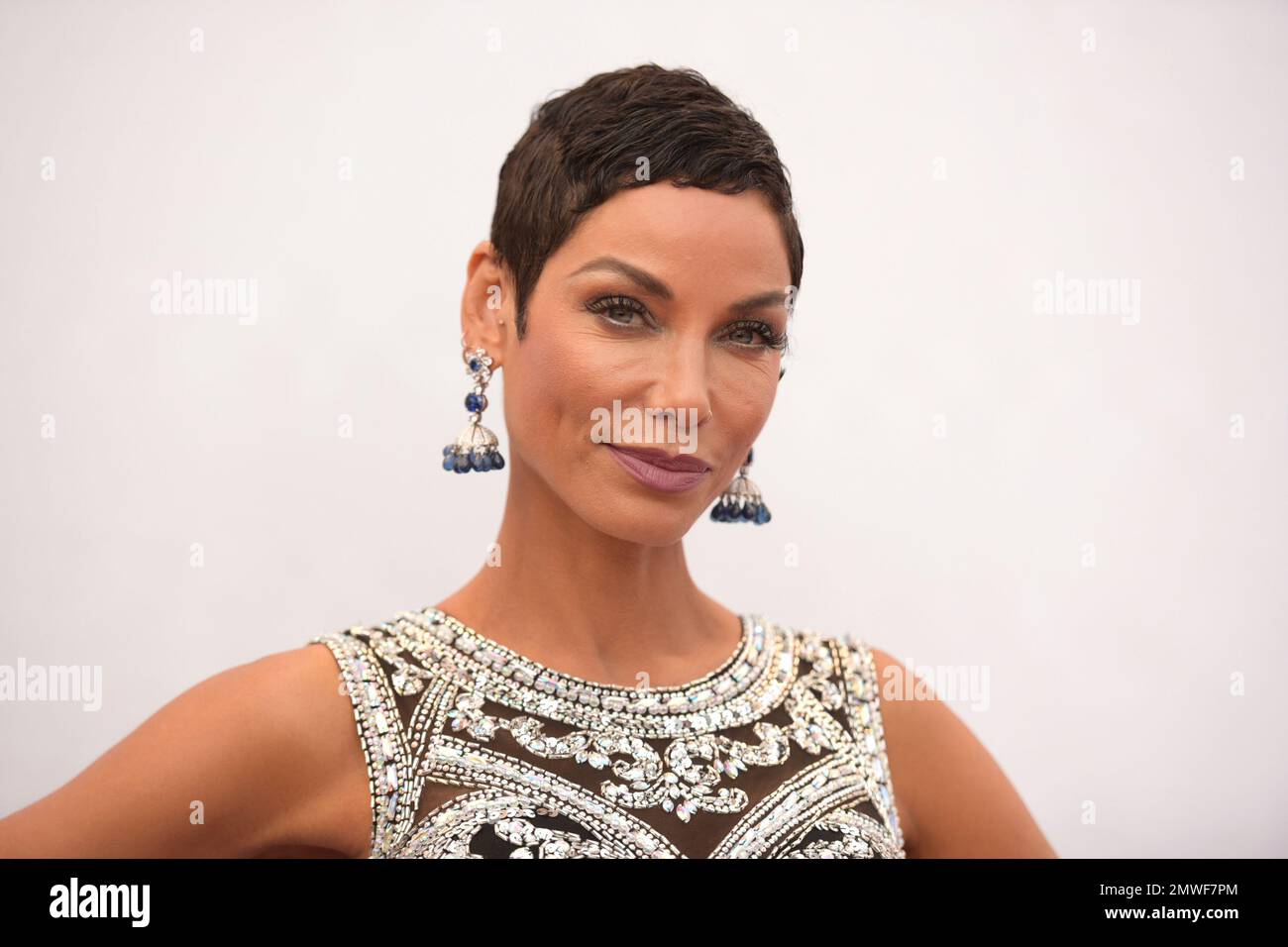 Nicole Murphy arrives at the 48th annual NAACP Image Awards at the ...