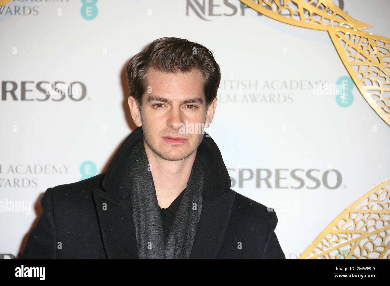 Actor Andrew Garfield poses for photographers upon arrival at the ...