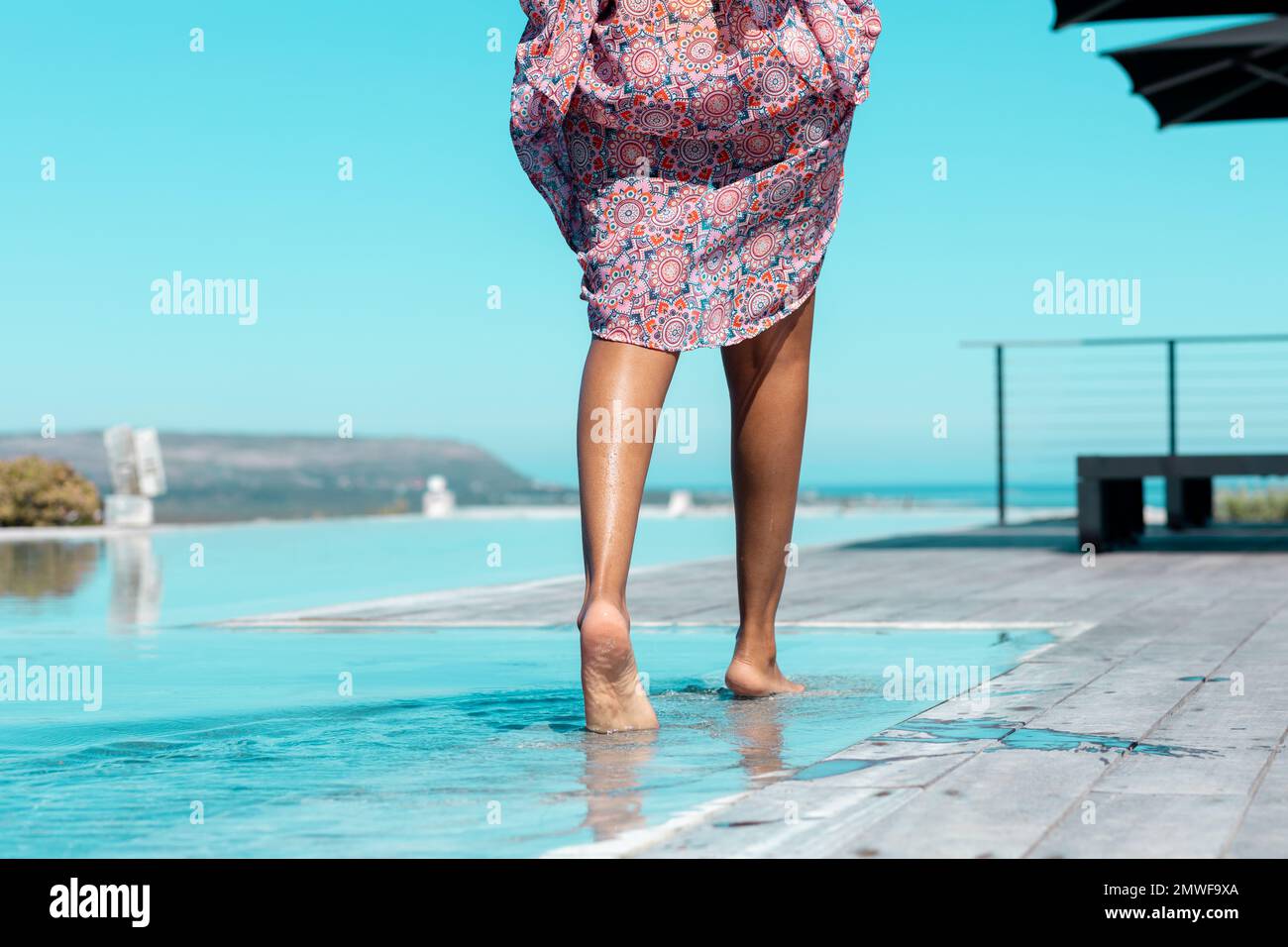 Walking swimming hi-res stock photography and images - Alamy