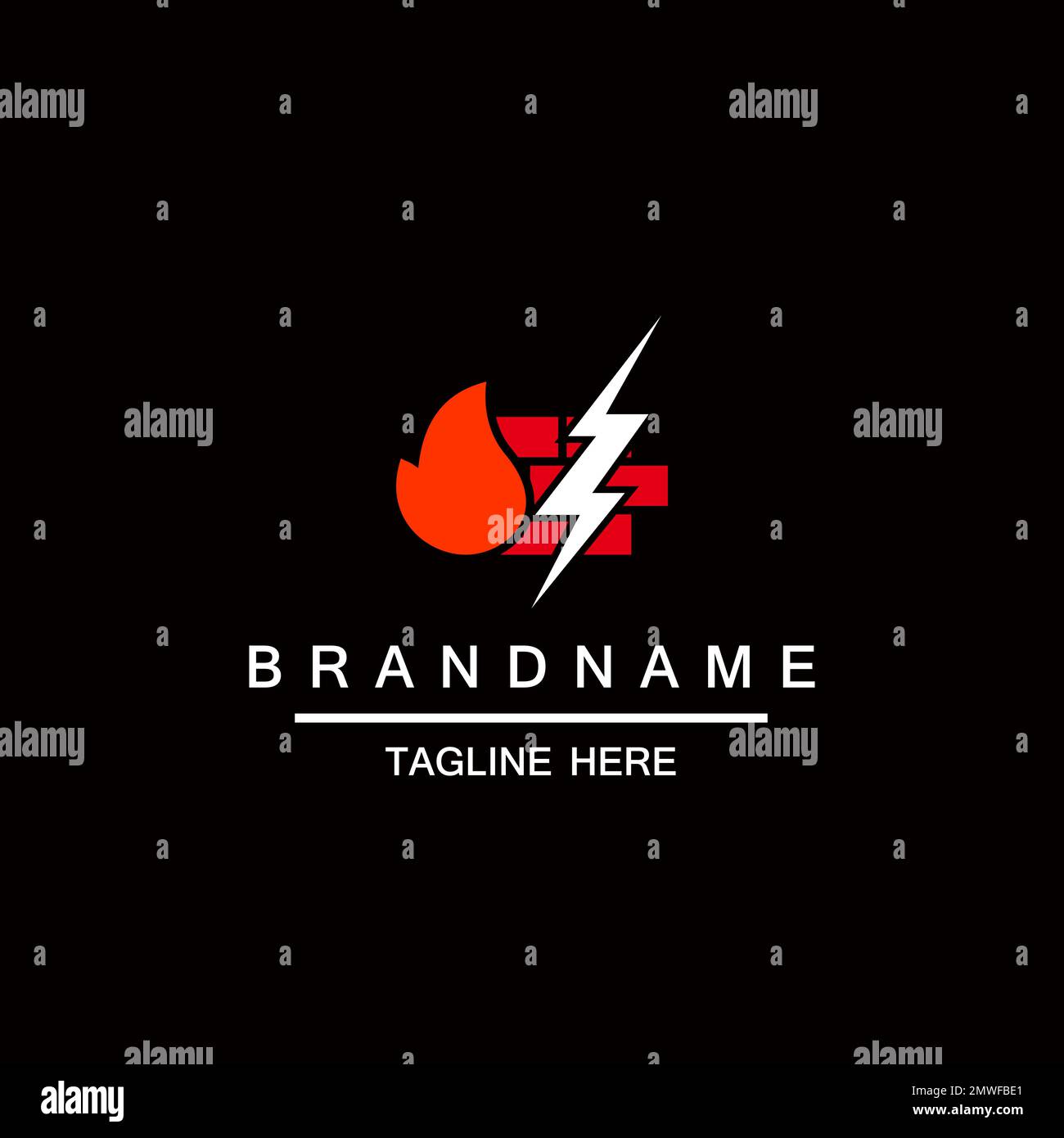 Firewall Logo Protection Cyber Security Emblem Network Protection