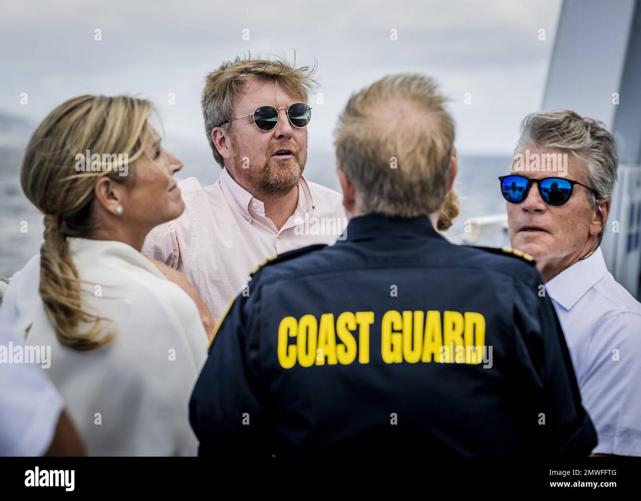 CURACAO - King Willem-Alexander, Queen Maxima and Princess Amalia watch ...