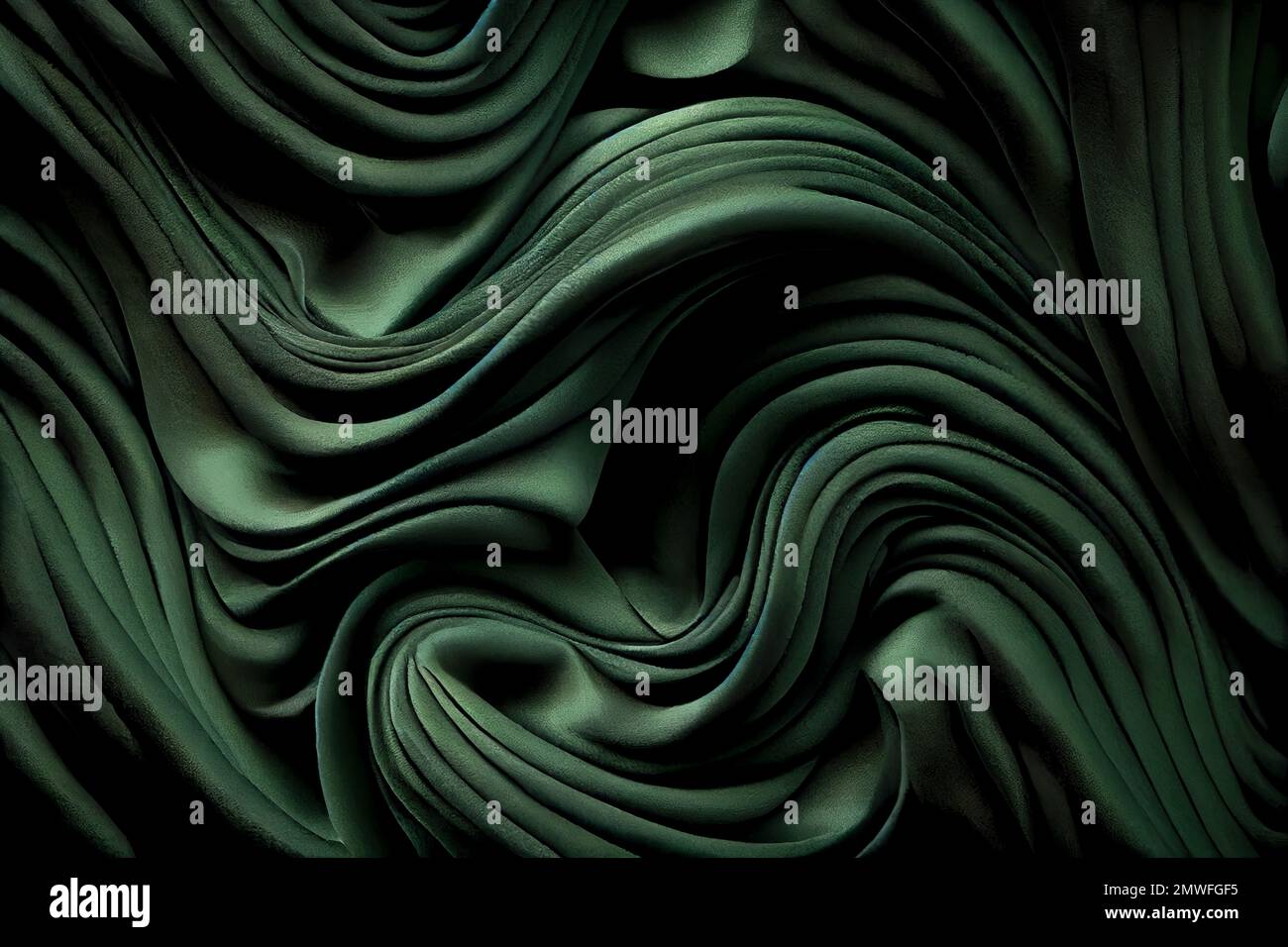 Green velvet fabric surface abstract background. Decorative vintage ...