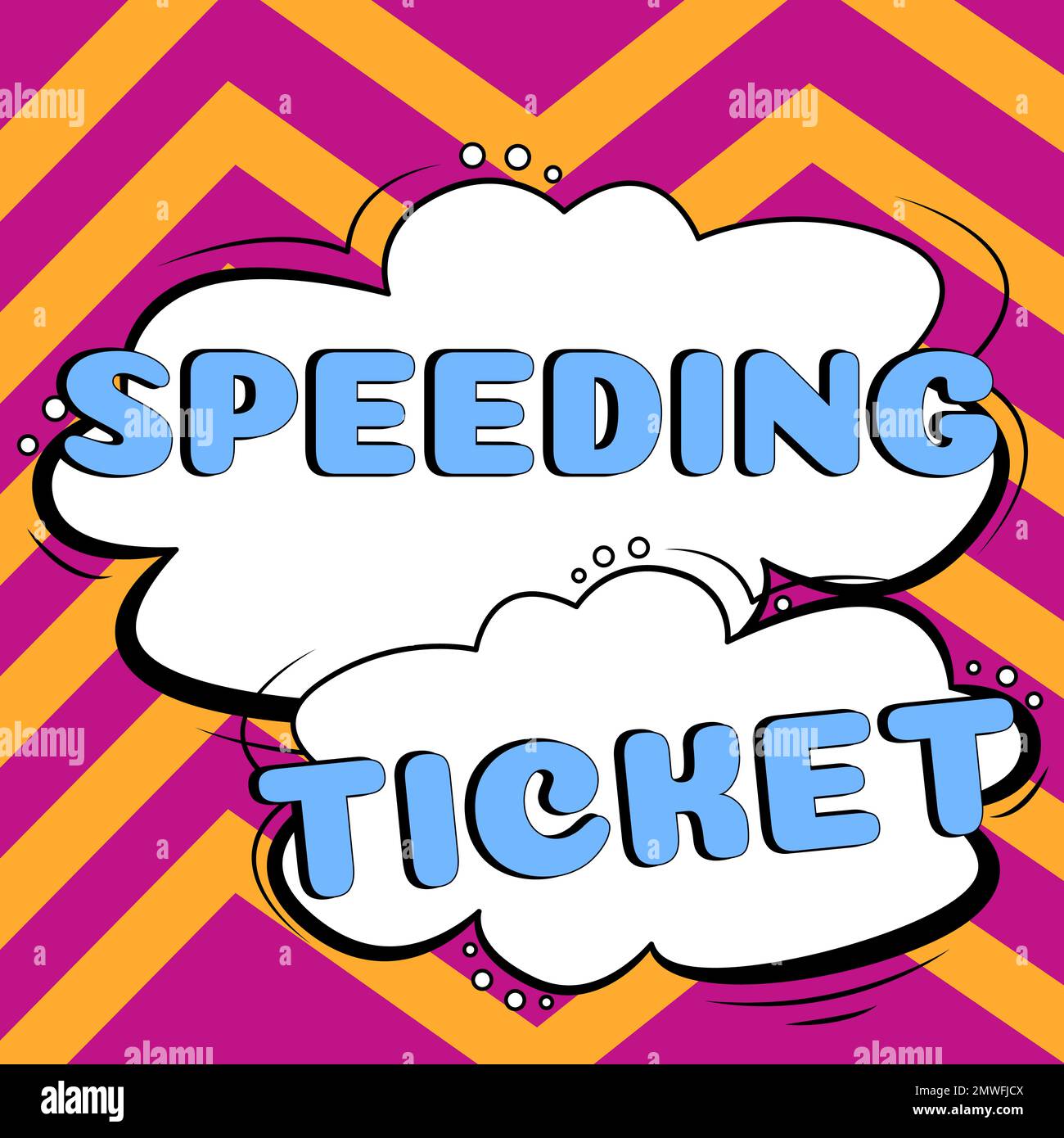 Conceptual caption Speeding Ticket. Concept meaning psychological test ...