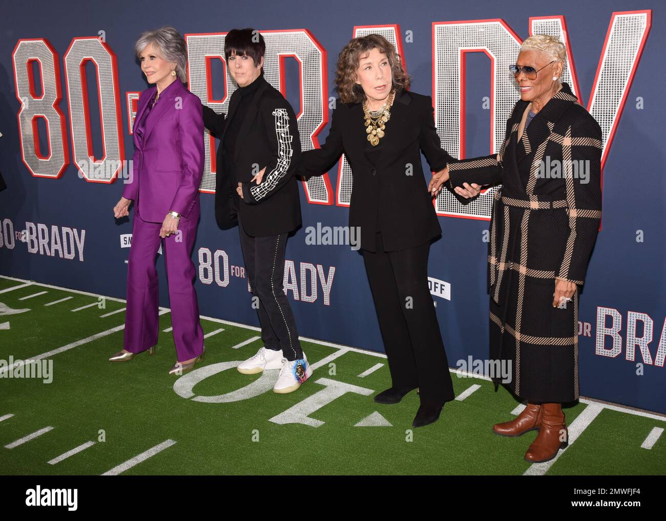 31 January 2023 - Westwood, California - (L-R) Jane Fonda, Diane Warren ...