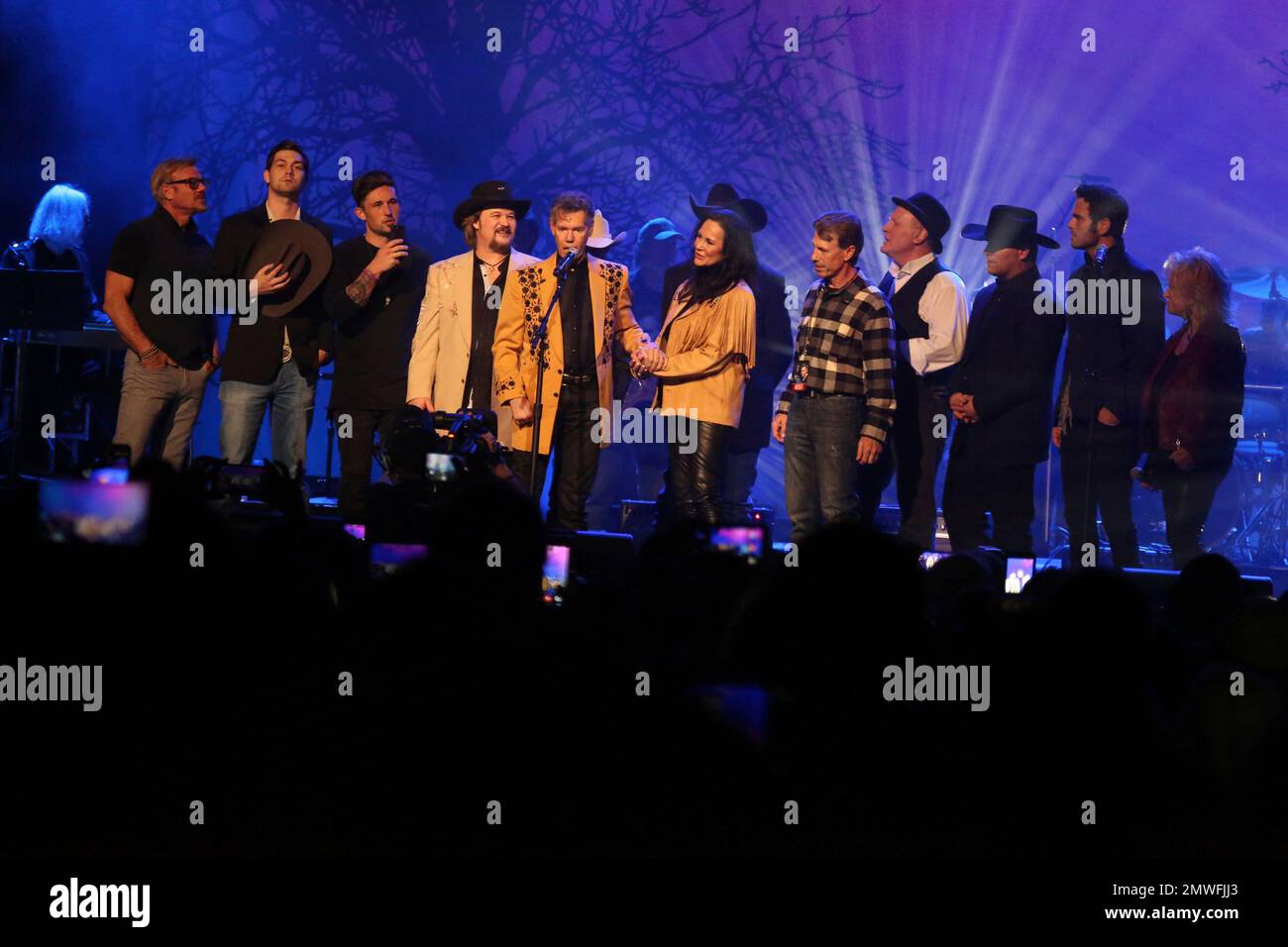 Phil Vassar, from left, William Michael Morgan, Michael Ray, Travis ...