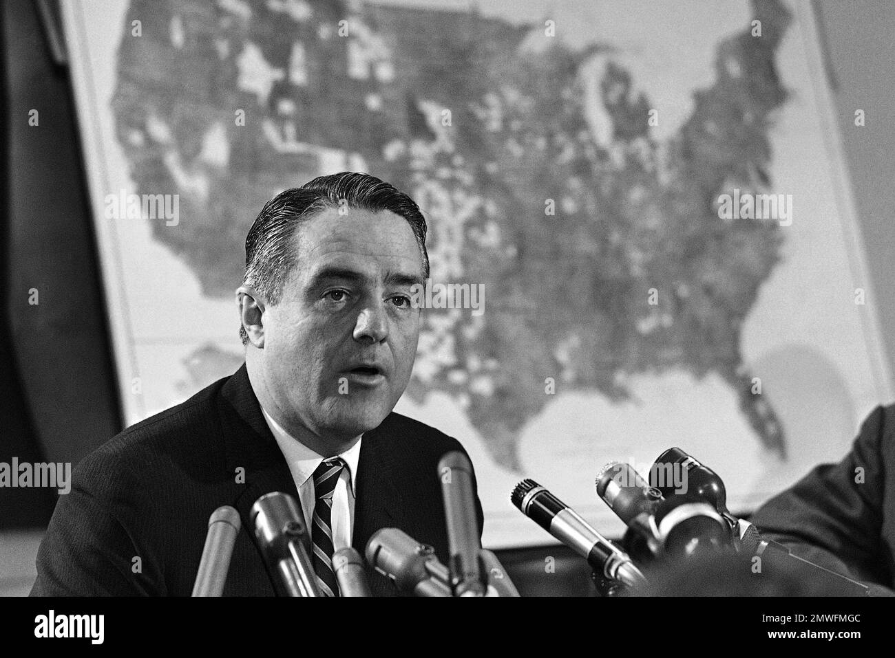 FILE - In this Nov. 24, 1965, file photo, Sargent Shriver, director of ...