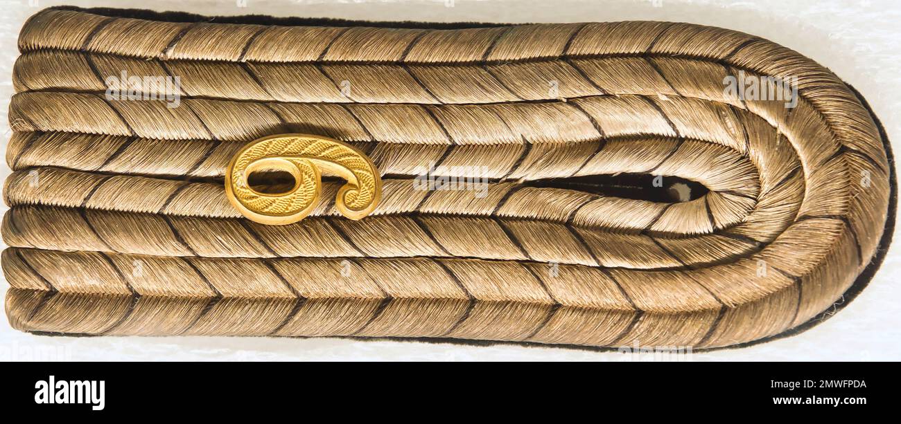 Number nine German Military shoulder board Stock Photo - Alamy