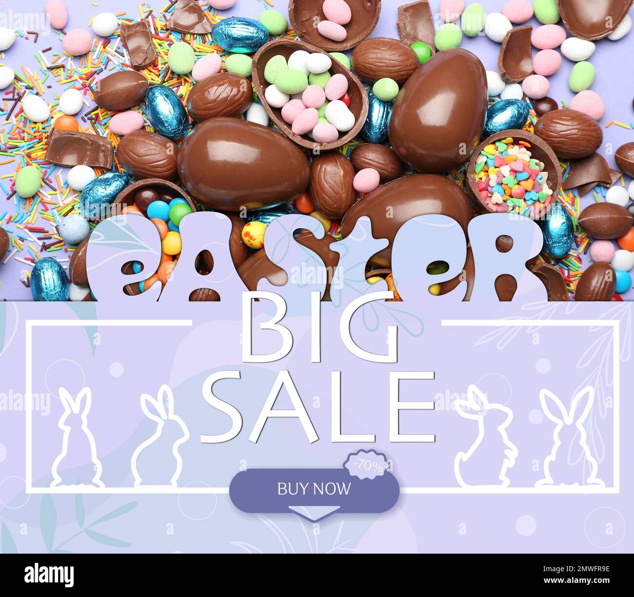 Poster candy shop chocolate hi-res stock photography and images - Alamy