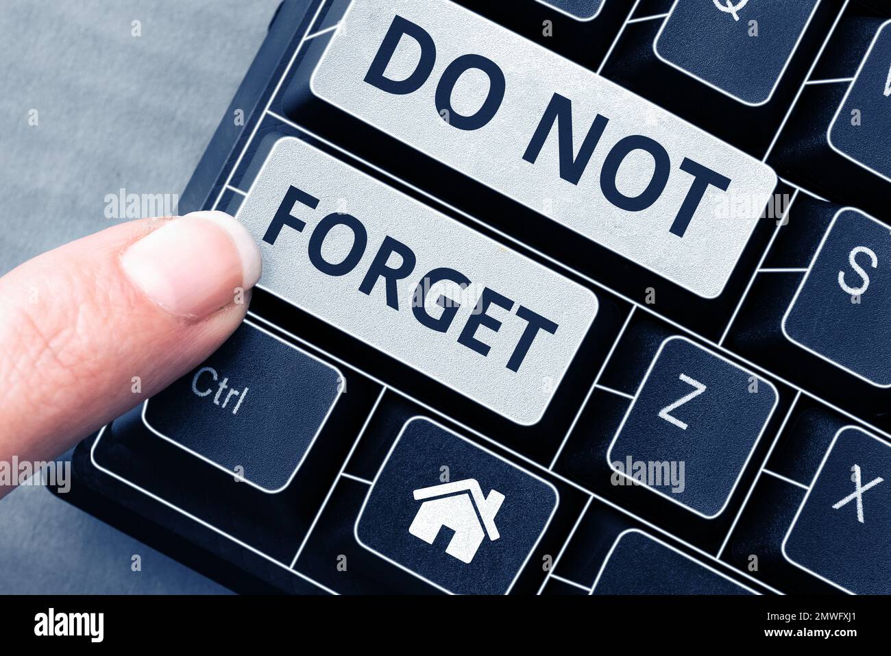 Inspiration showing sign Do Not Forget. Word for Have always in mind Remember important things ...