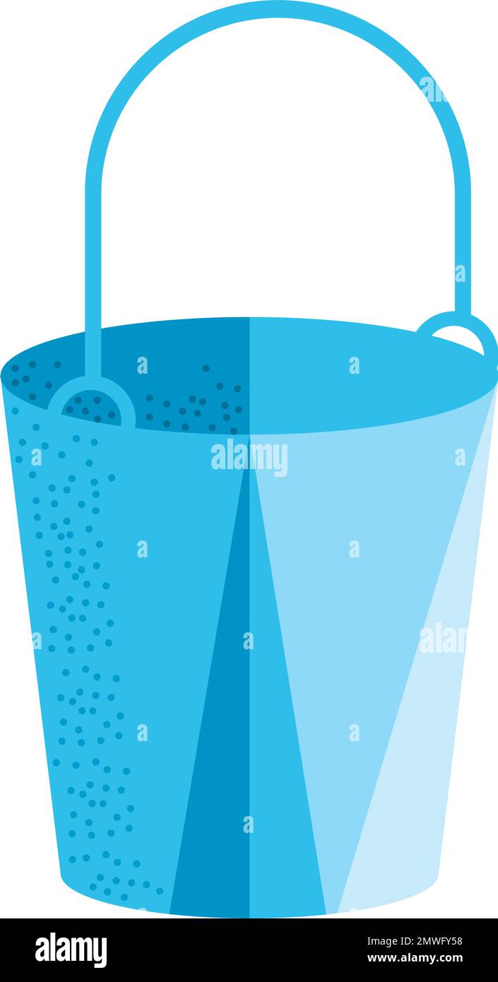 Vintage tin bucket Stock Vector Images - Alamy
