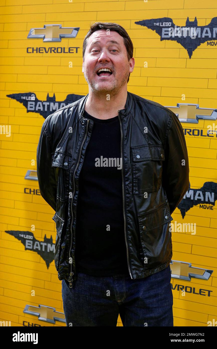 Doug Benson arrives at the LA Premiere of "The Lego Batman Movie" at ...