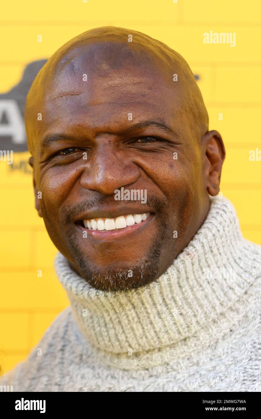 Terry Crews arrives at the LA Premiere of "The Lego Batman Movie" at ...