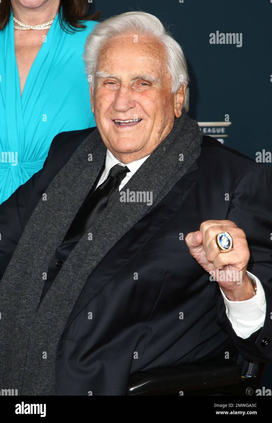 Don Shula arrives at the 6th annual NFL Honors at the Wortham Center on ...