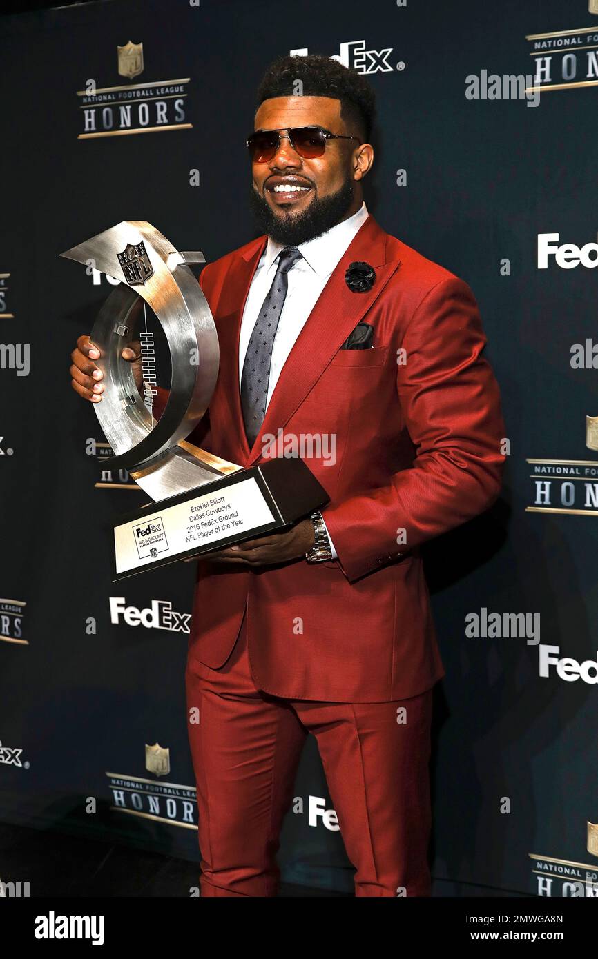 IMAGE DISTRIBUTED FOR FEDEX - Ezekiel Elliott of the Dallas Cowboys ...