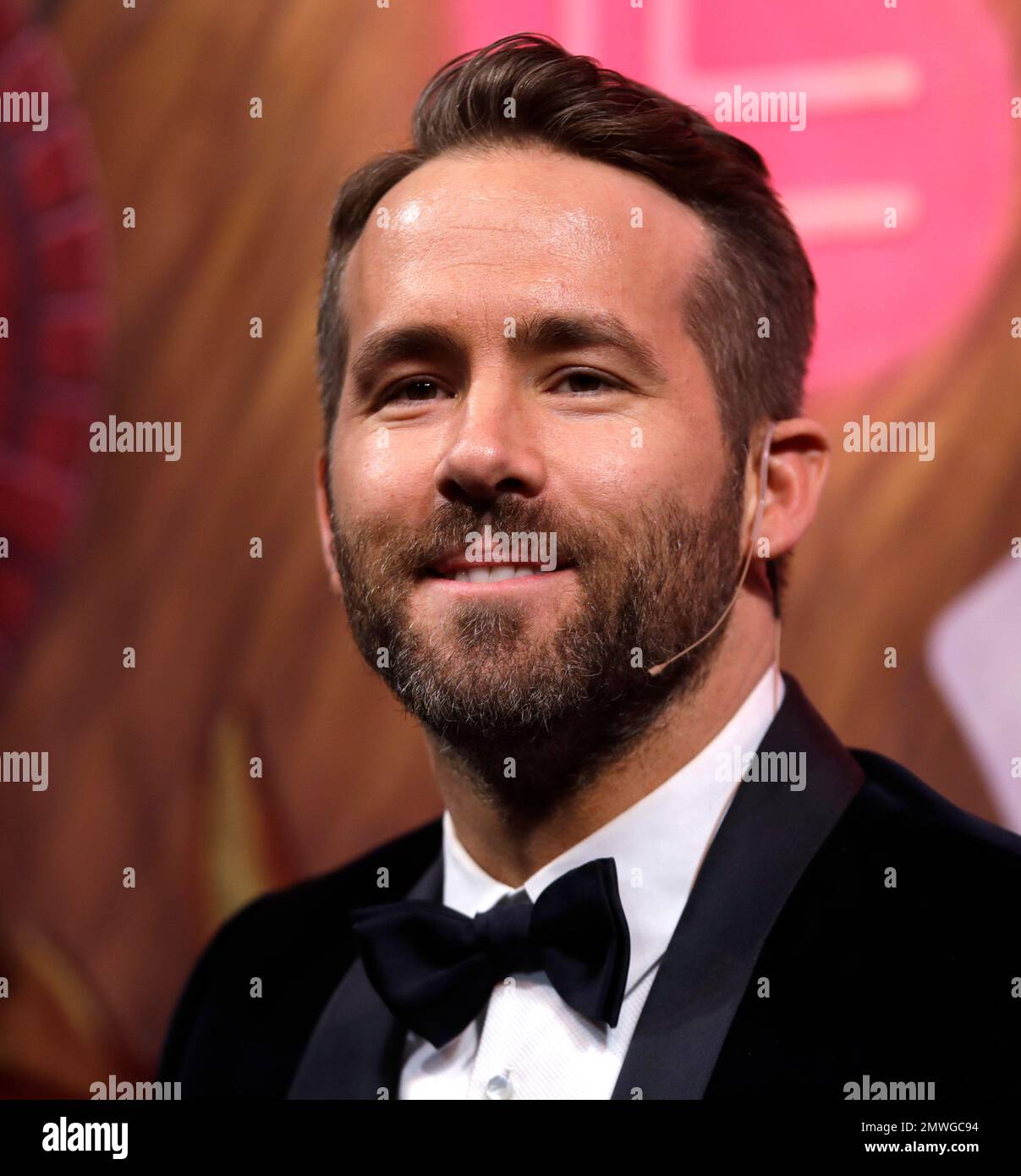 Actor Ryan Reynolds during a roast at Harvard University in Cambridge ...