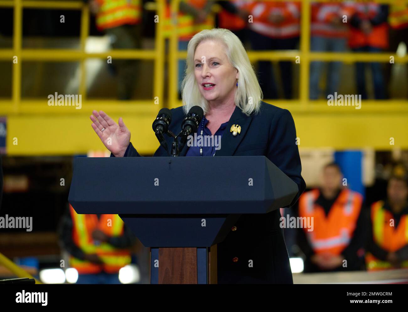 New York, New York, USA. 31st Jan, 2023. United States Senator, Kirsten ...