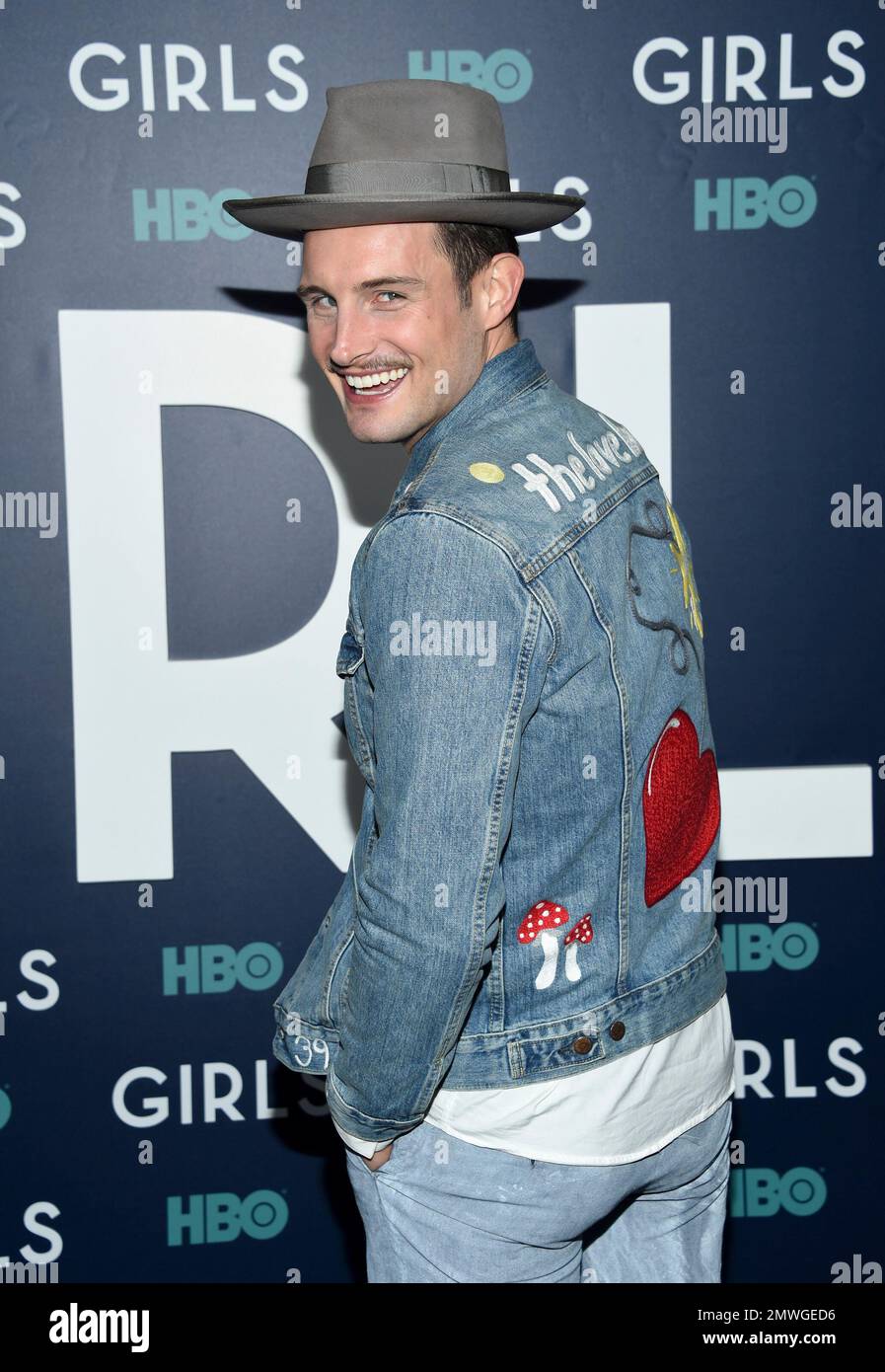 Actor Nico Tortorella attends the premiere of HBO's "Girls" sixth and ...