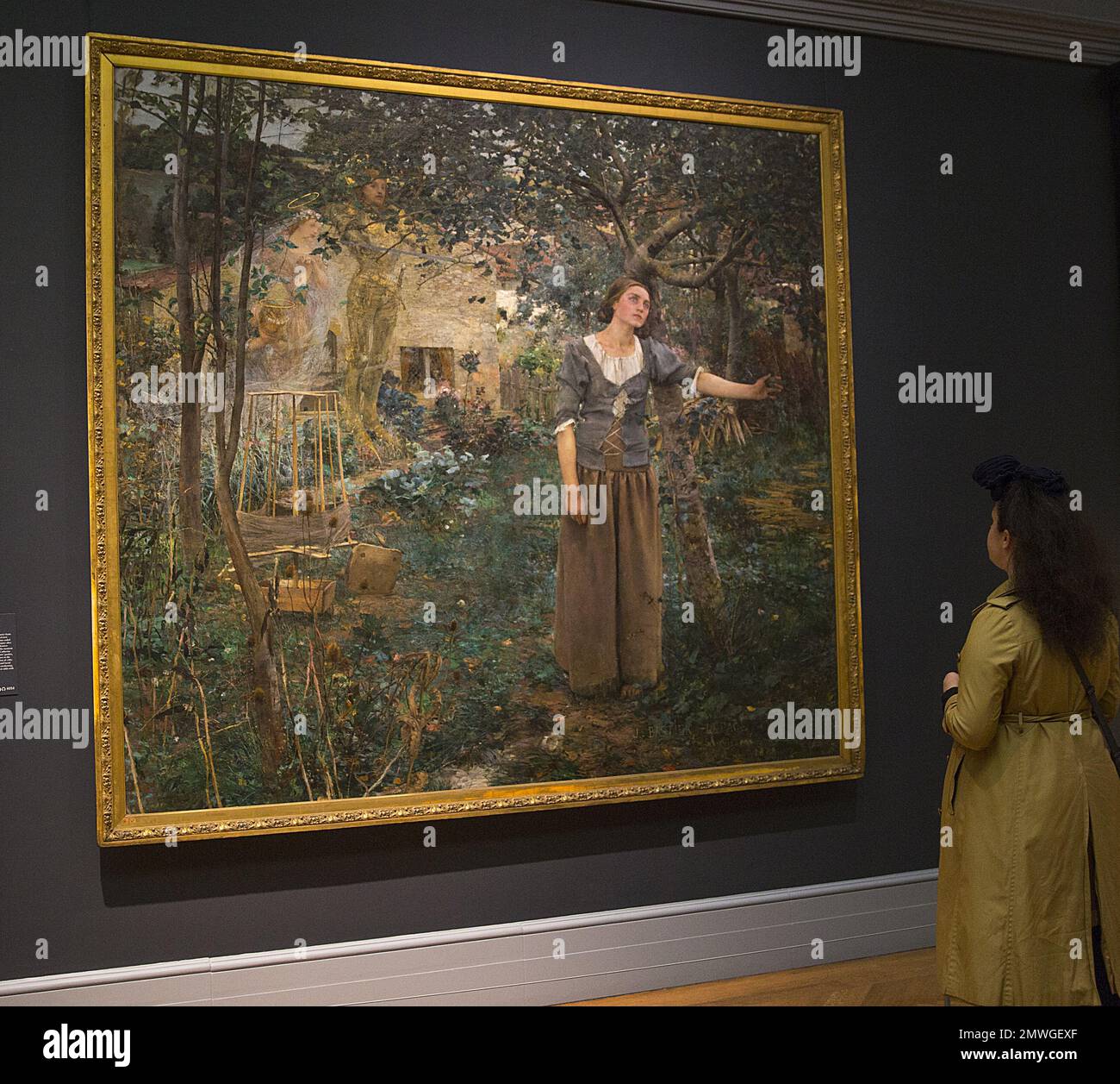 Joan of Arc, oil on canvas, 1879, by Jules Bastien-Lepage. Metropolitan ...