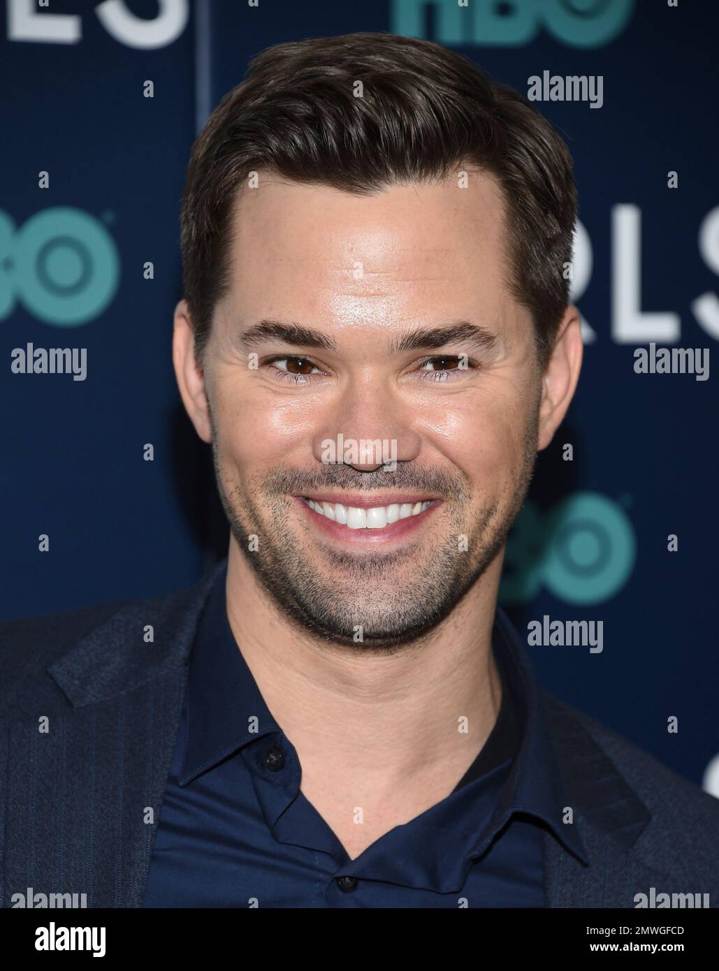 Actors Andrew Rannells attends the premiere of HBO's "Girls" sixth and ...
