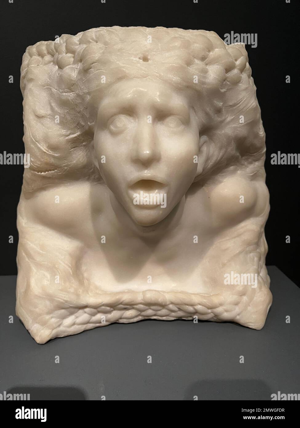 "The Tempest," Auguste Rodin. Carved before 1910 from marble ...