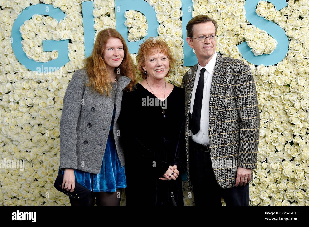 Willa Baker, left, Becky Ann Baker and Dylan Baker attend the premiere ...