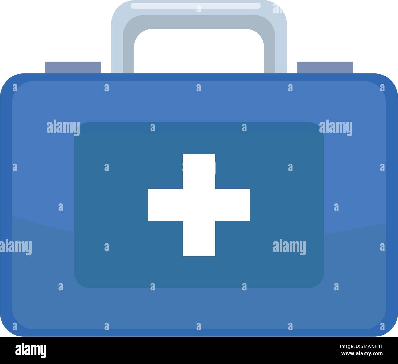 medical kit with cross Stock Vector Image & Art - Alamy