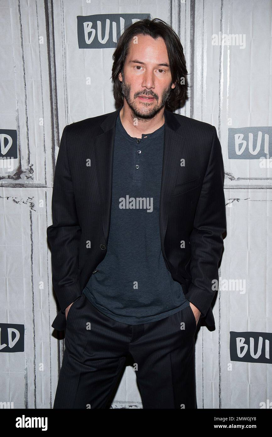 Keanu Reeves participates in the BUILD Speaker Series to discuss "John ...