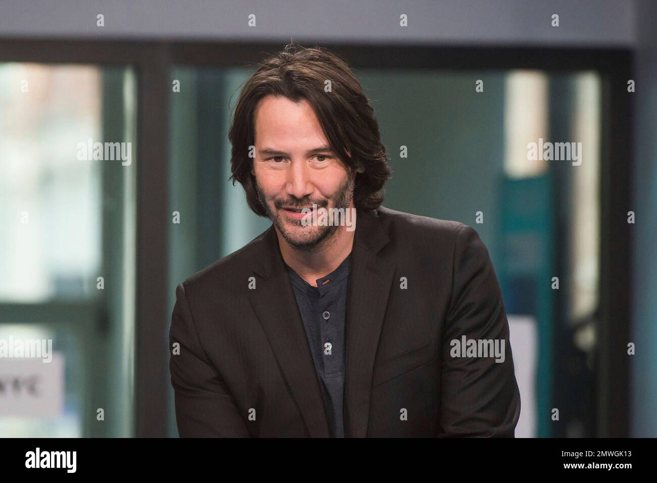 Keanu Reeves participates in the BUILD Speaker Series to discuss "John ...