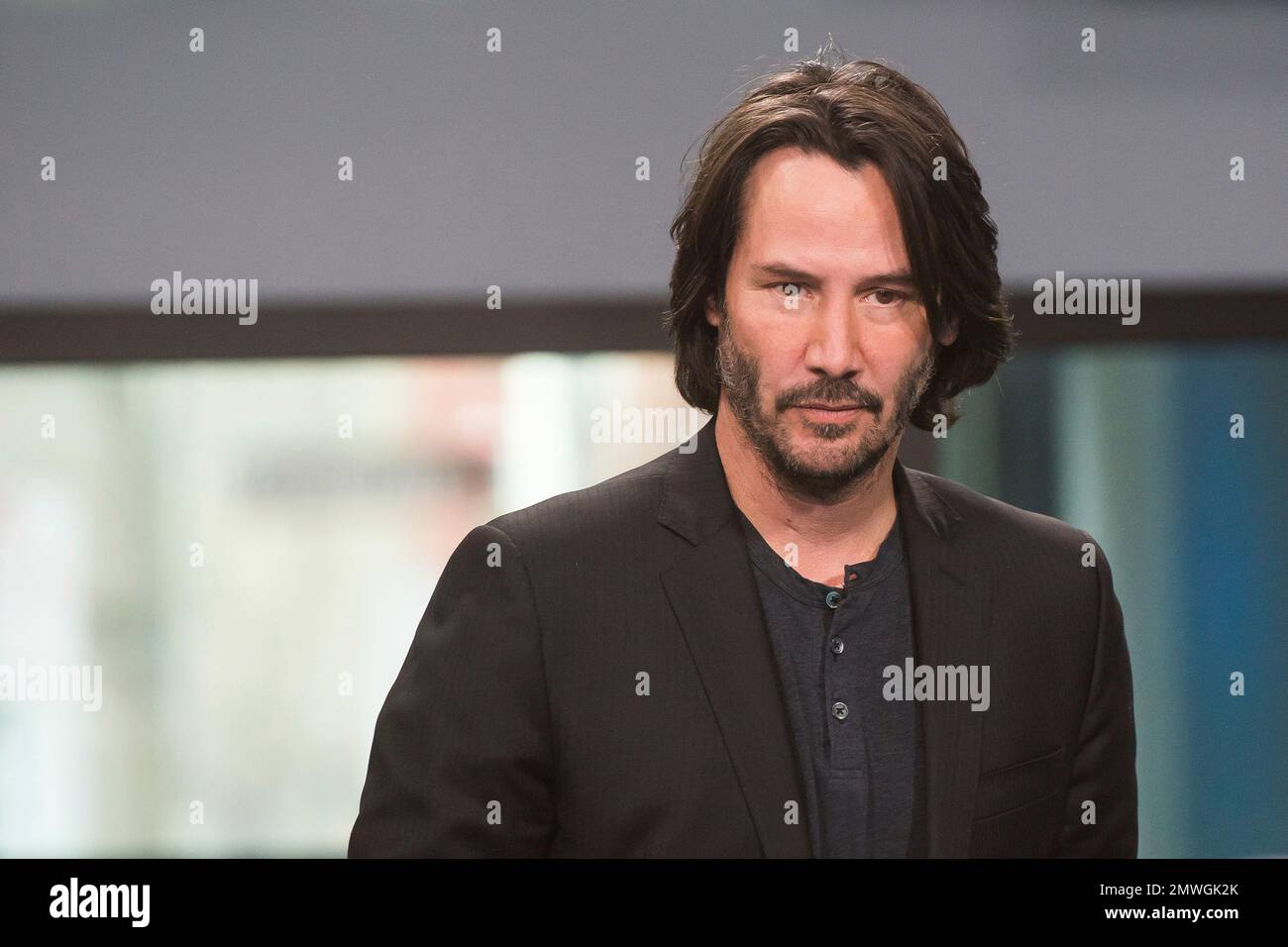 Keanu Reeves participates in the BUILD Speaker Series to discuss "John ...