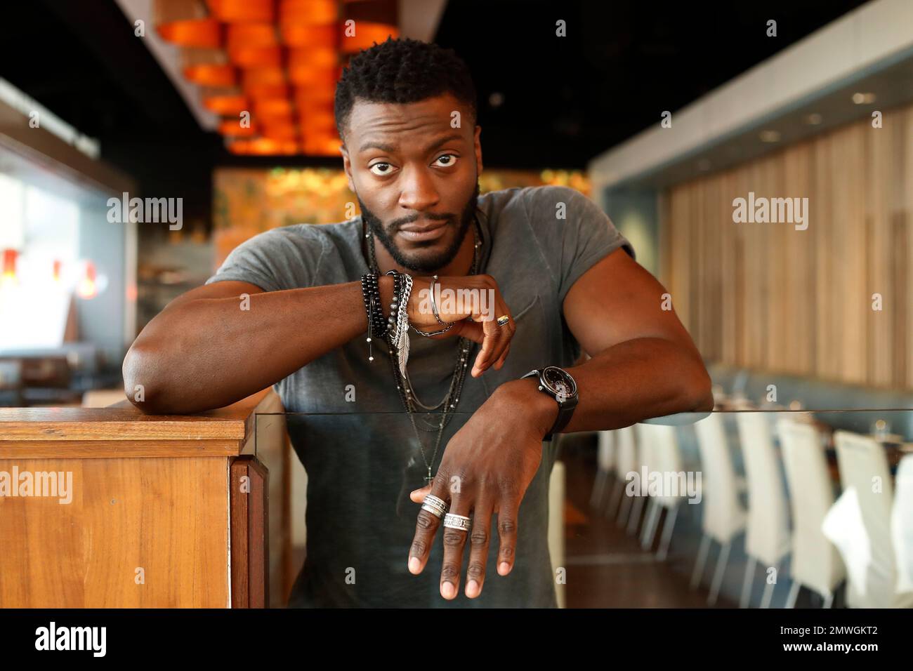 Actor Aldis Hodge, who plays Noah on the television show Underground ...