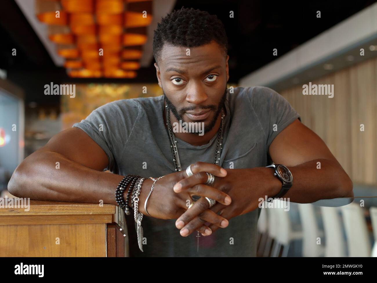 Actor Aldis Hodge, who plays Noah on the television show Underground ...