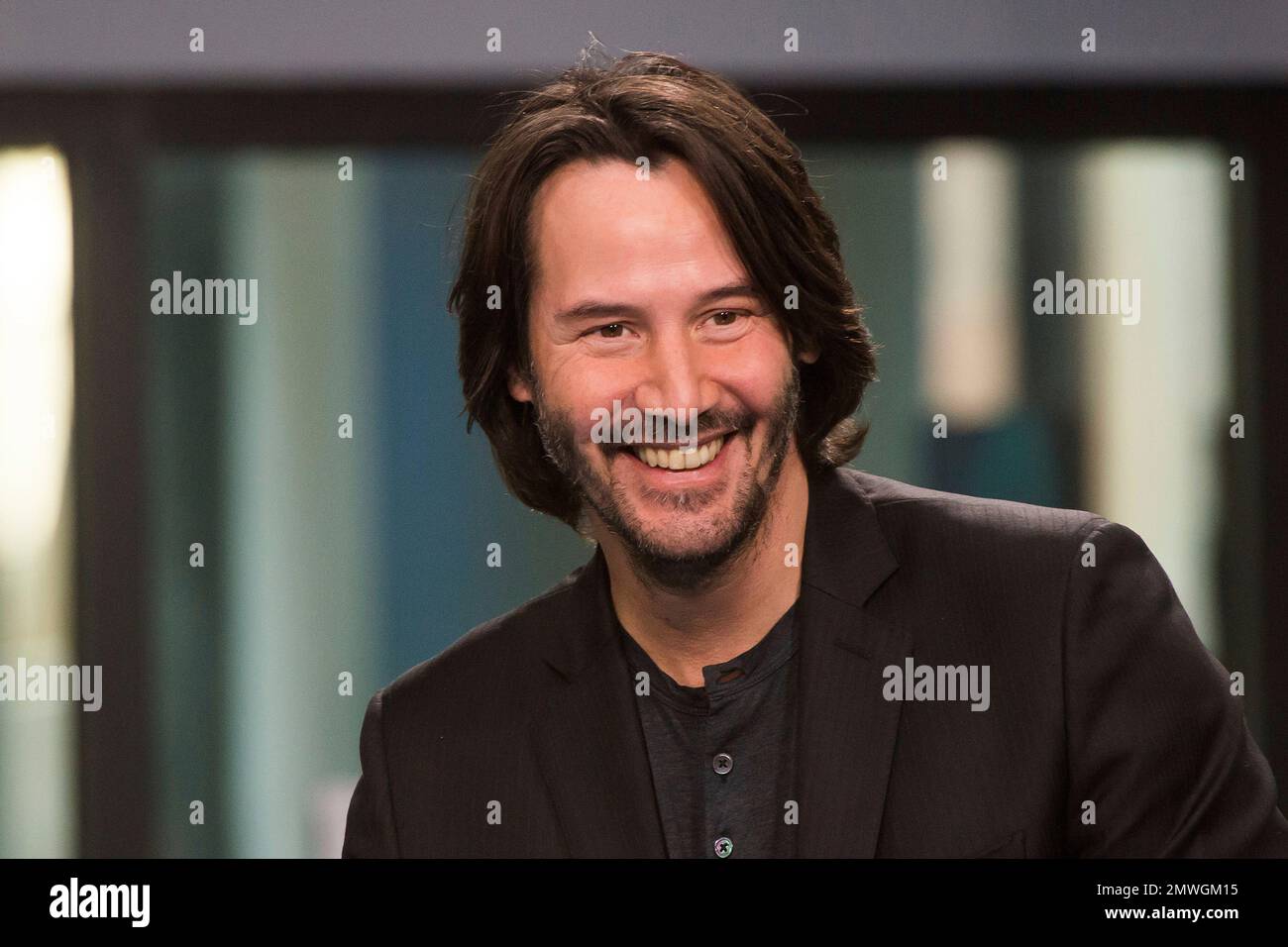 Keanu Reeves participates in the BUILD Speaker Series to discuss "John ...