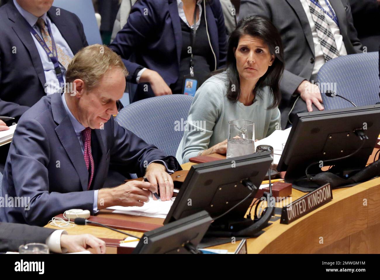 TAKES OUT REFERENCE TO MICHELE SISON- The new U.S. Ambassador to the U ...