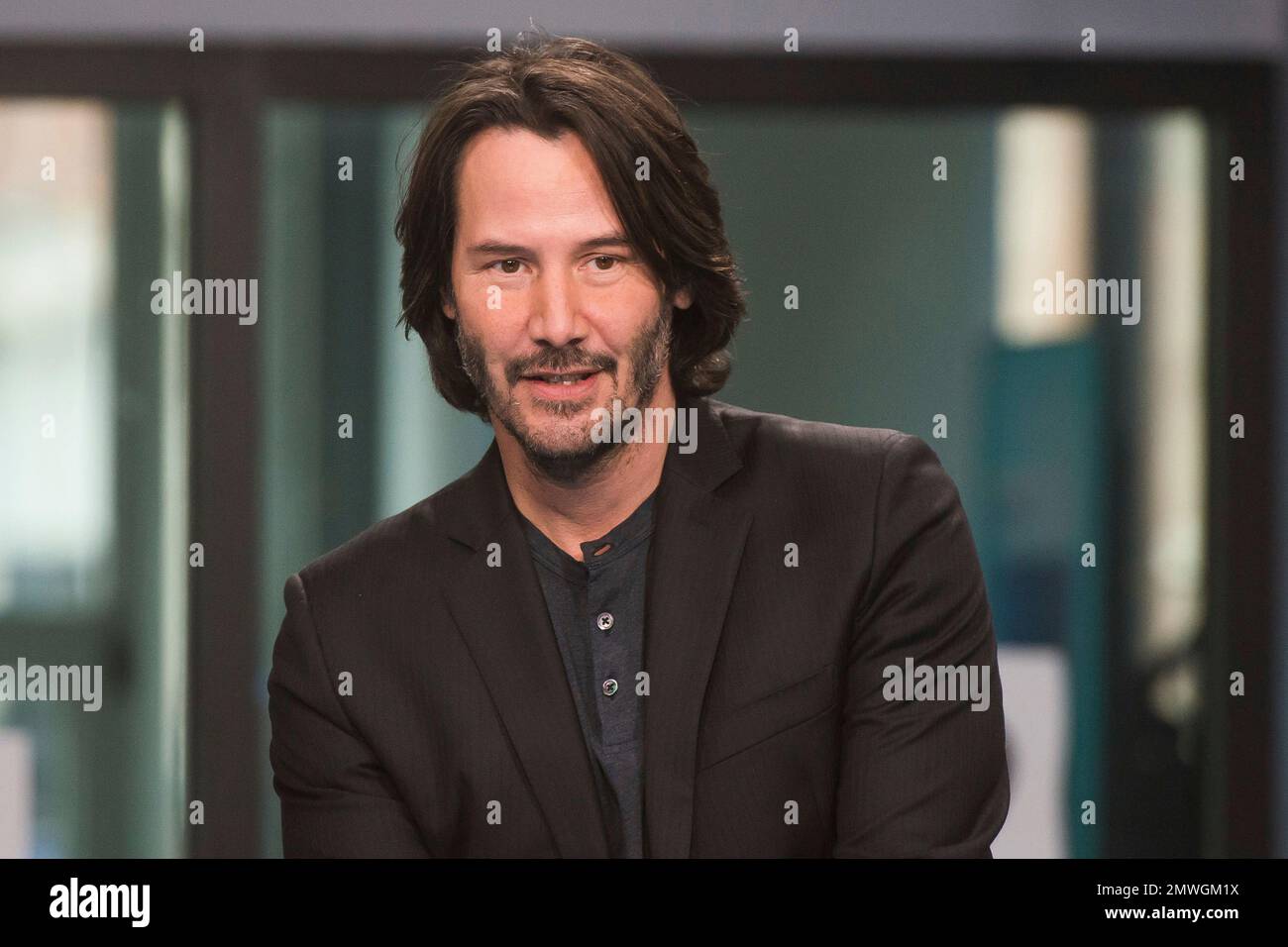 Keanu Reeves participates in the BUILD Speaker Series to discuss "John ...