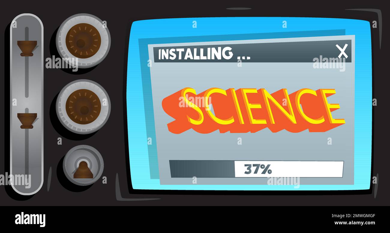 Science experiment cartoon hi-res stock photography and images - Alamy