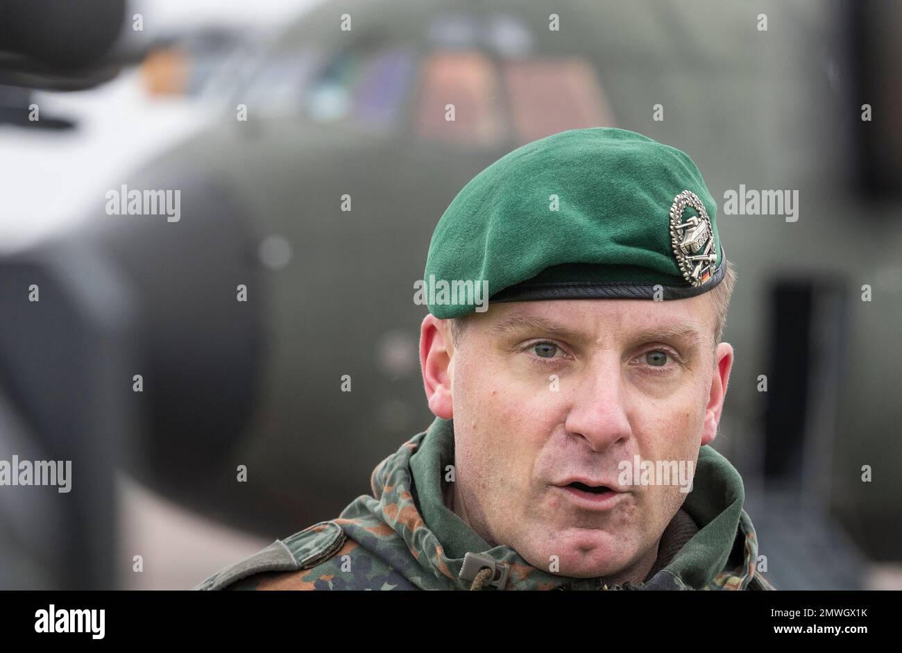 Commander of the German contingent and the NATO Enhanced Forward ...