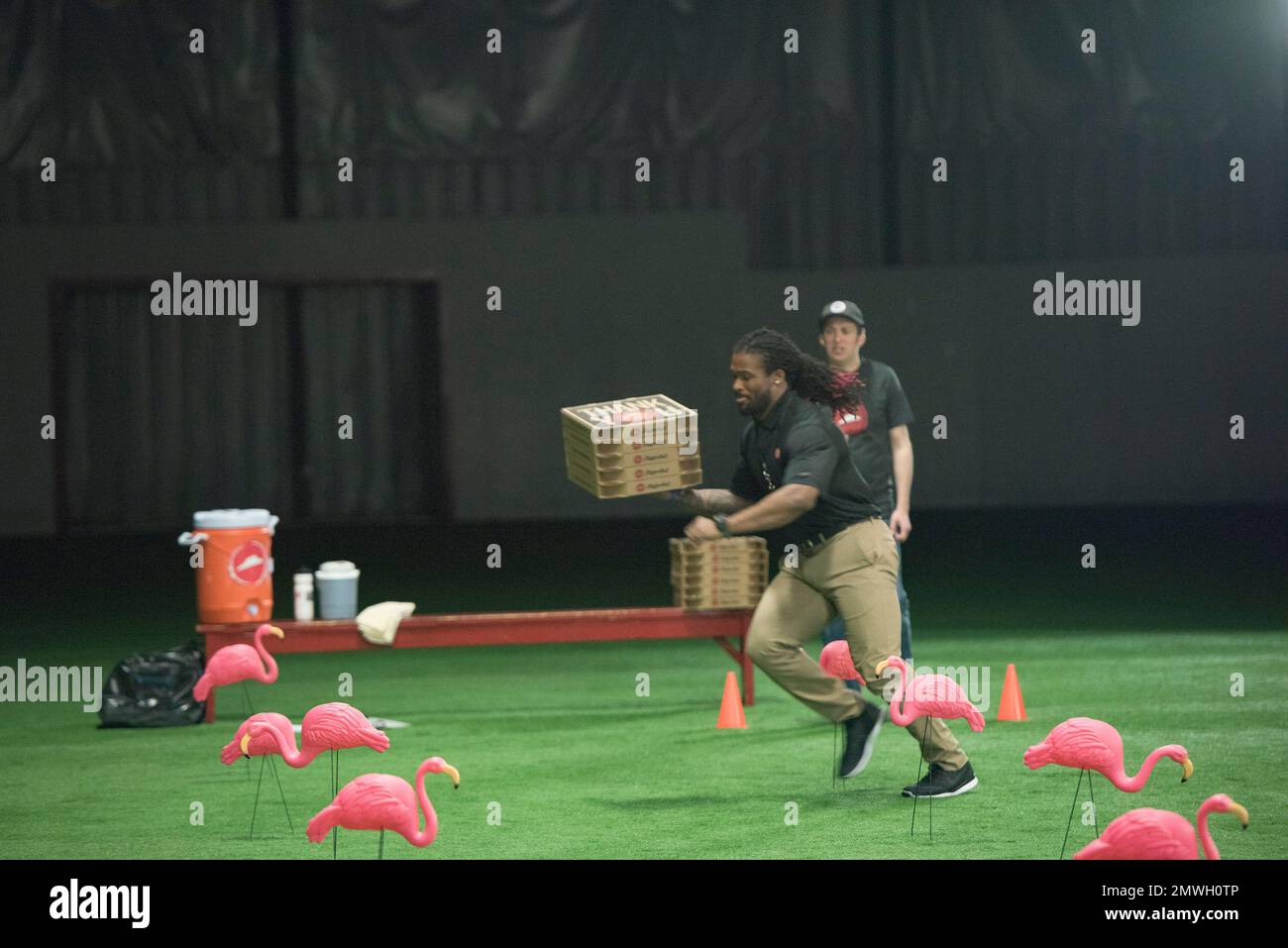 IMAGE DISTRIBUTED FOR PIZZA HUT - Professional football running back ...