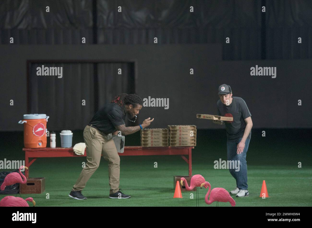 IMAGE DISTRIBUTED FOR PIZZA HUT - Professional football running back ...