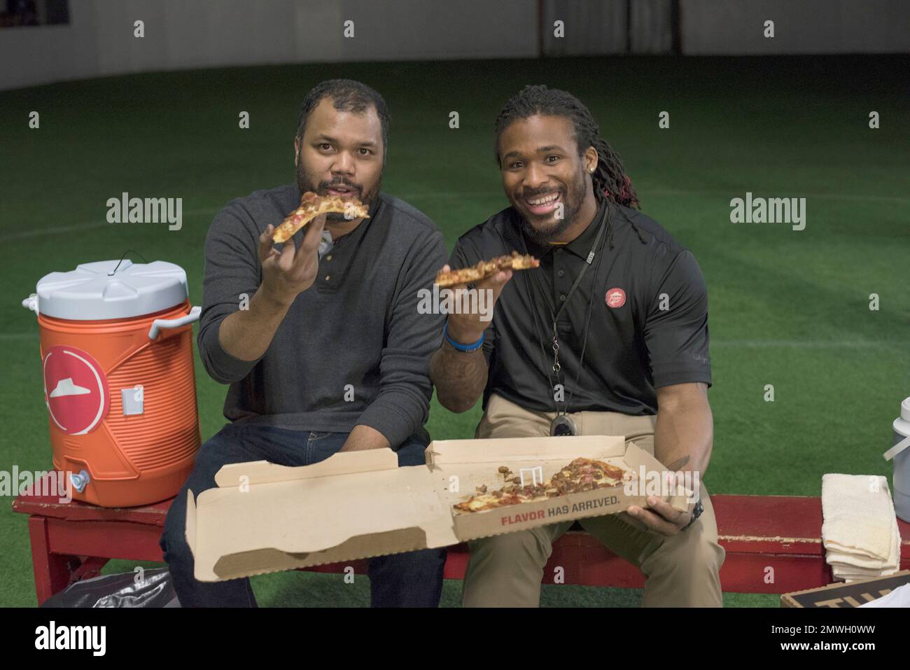 IMAGE DISTRIBUTED FOR PIZZA HUT - Professional football running back ...