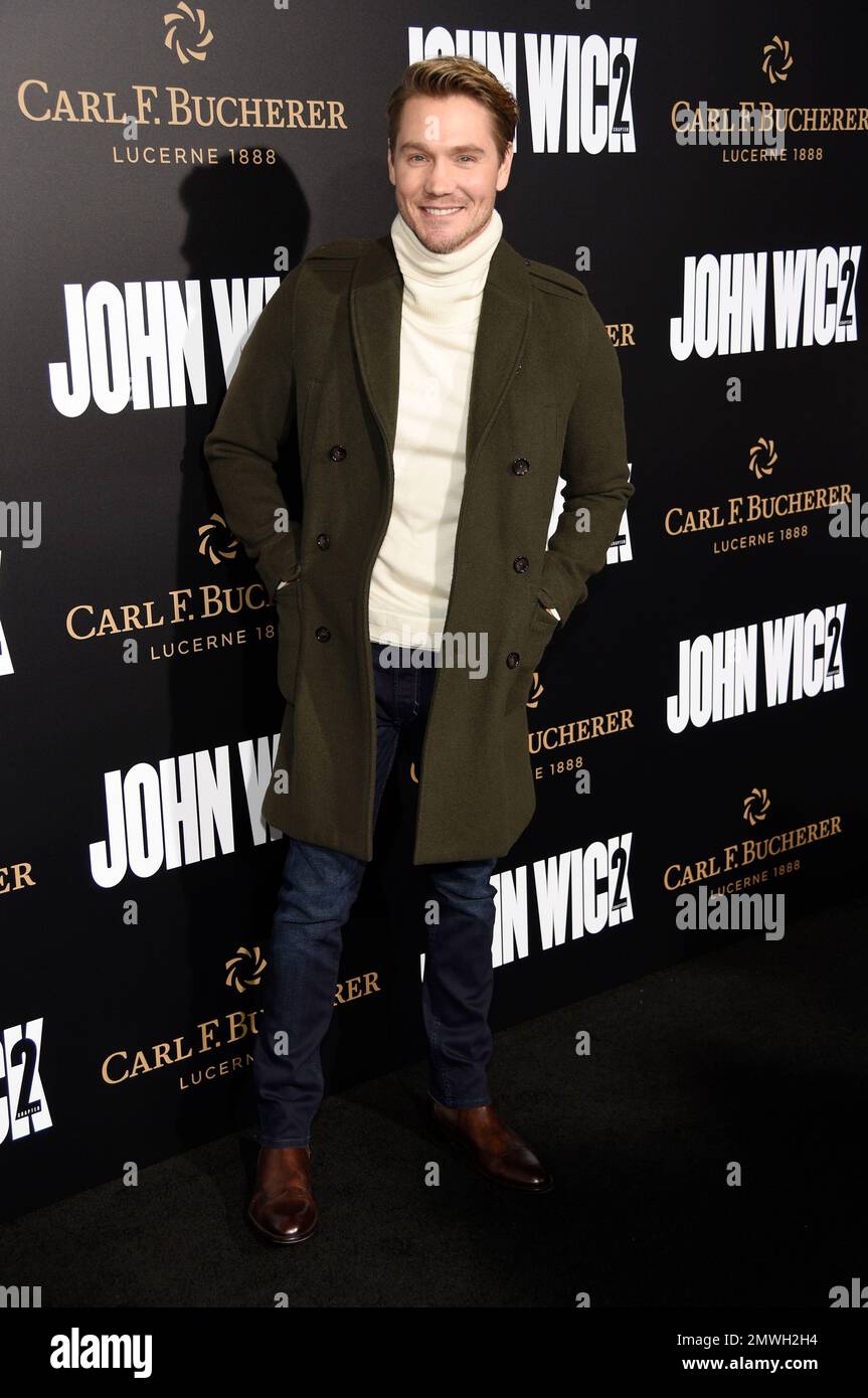 Actor Chad Michael Murray poses at the premiere of the film "John Wick ...