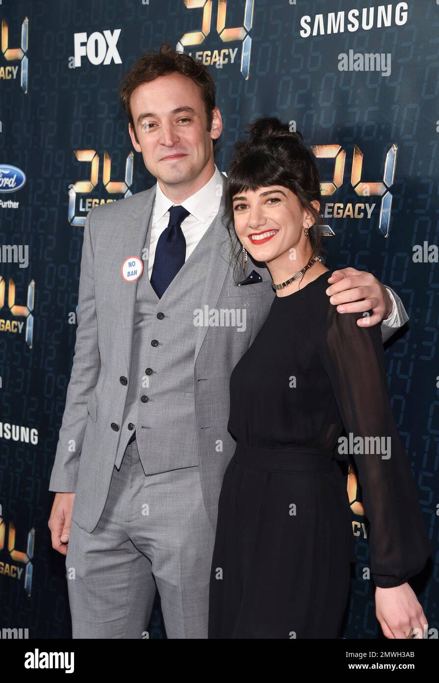 Actors Charlie Hofheimer, left, and Sheila Vand attend the season ...