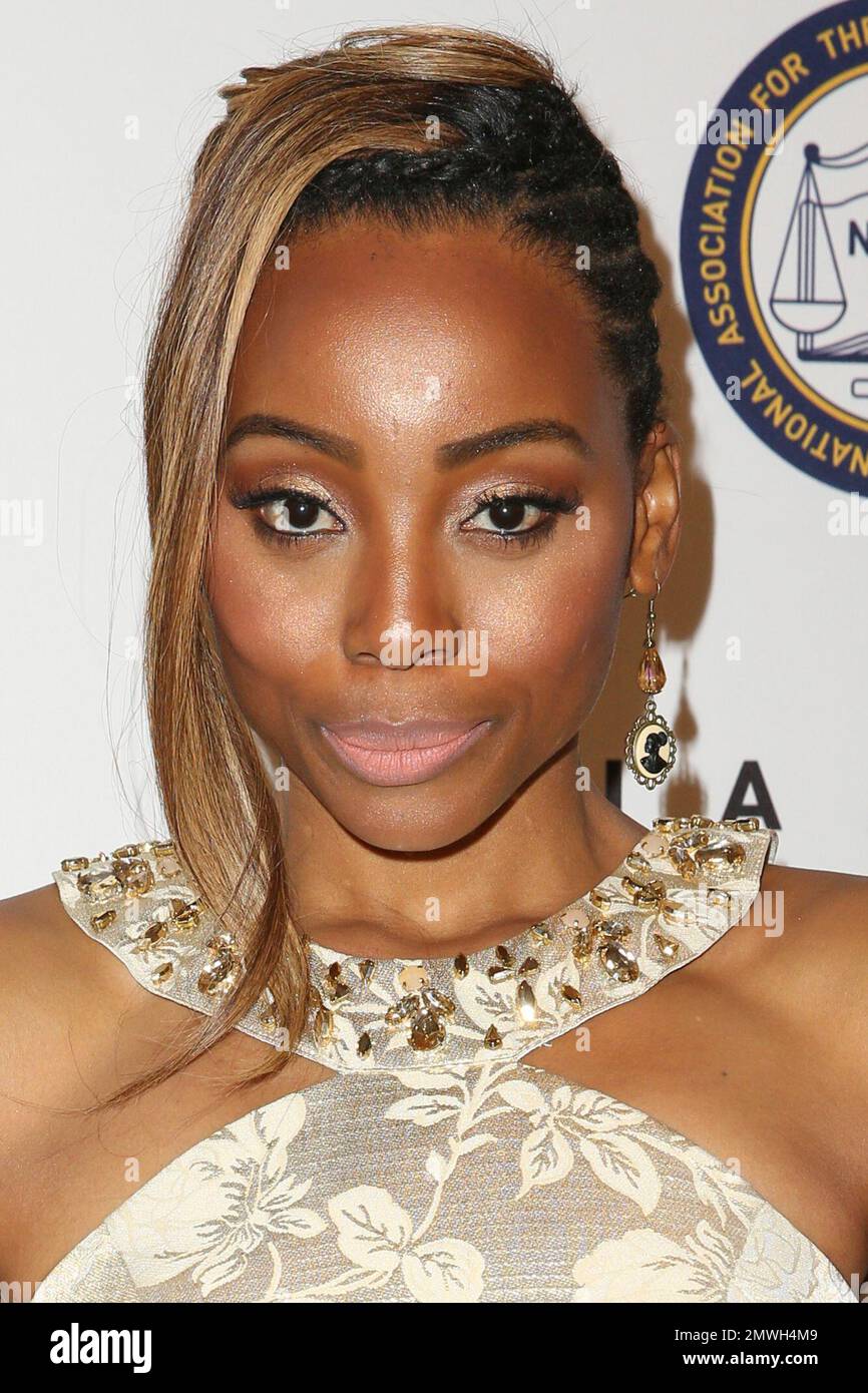 Erica Ash arrives at the 48th NAACP Image Awards Nominees' Luncheon at ...