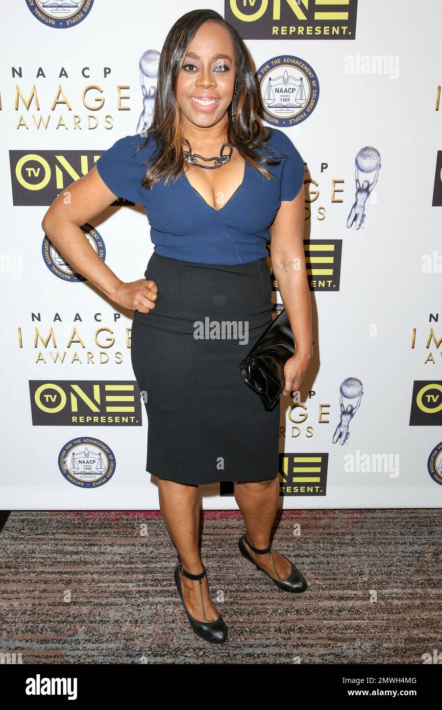 Deborah Riley arrives at the 48th NAACP Image Awards Nominees' Luncheon ...