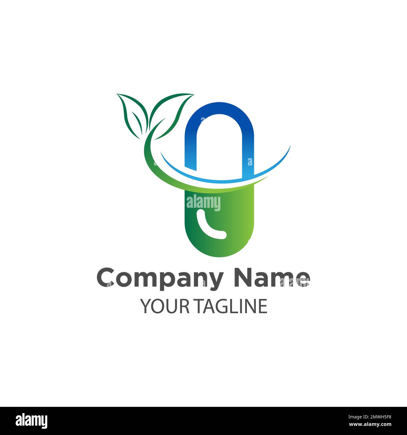 logo design of Herbal capsule pill leaf medicine drug icon design.EPS ...