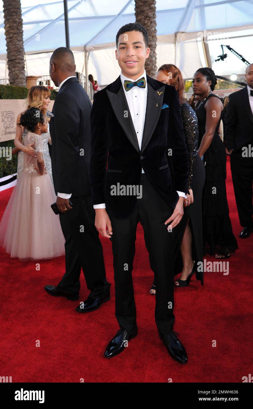 Marcus Scribner arrives at the 23rd annual Screen Actors Guild Awards ...