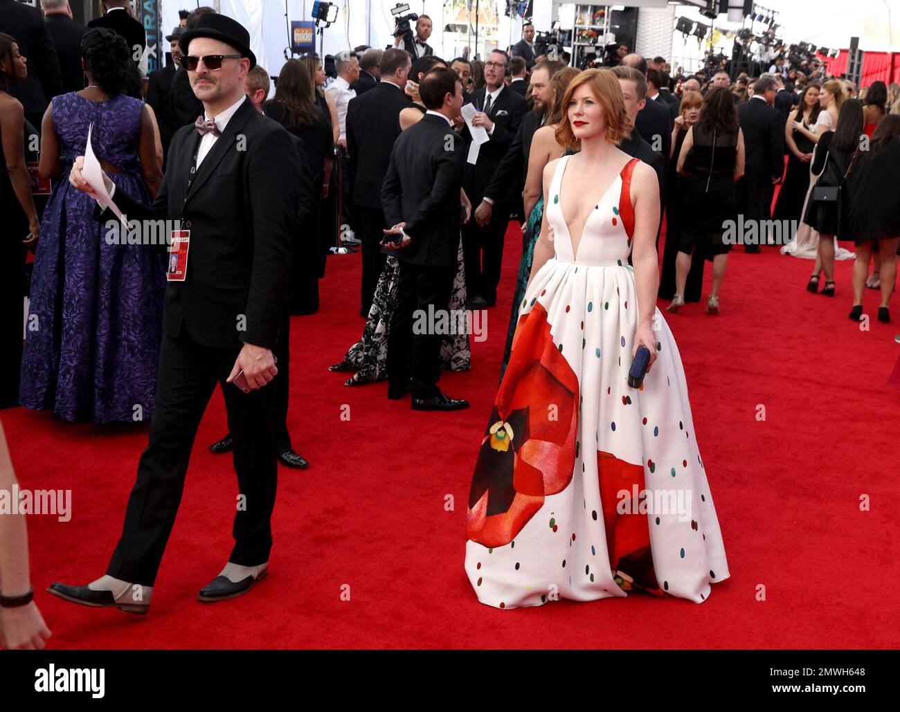 Trin Miller arrives at the 23rd annual Screen Actors Guild Awards at ...