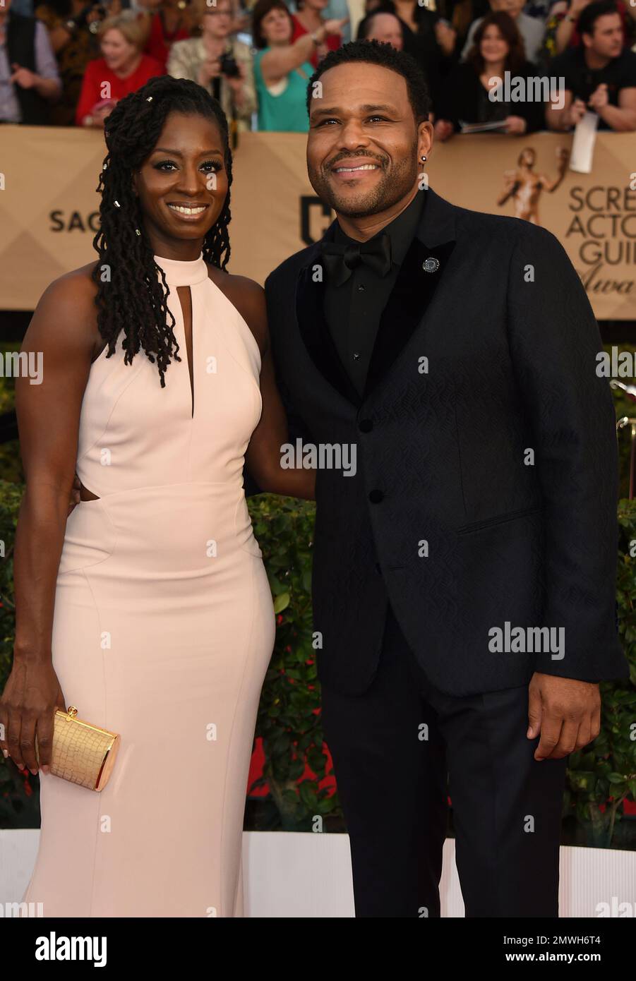 Alvina Stewary, left, and Anthony Anderson arrive at the 23rd annual ...